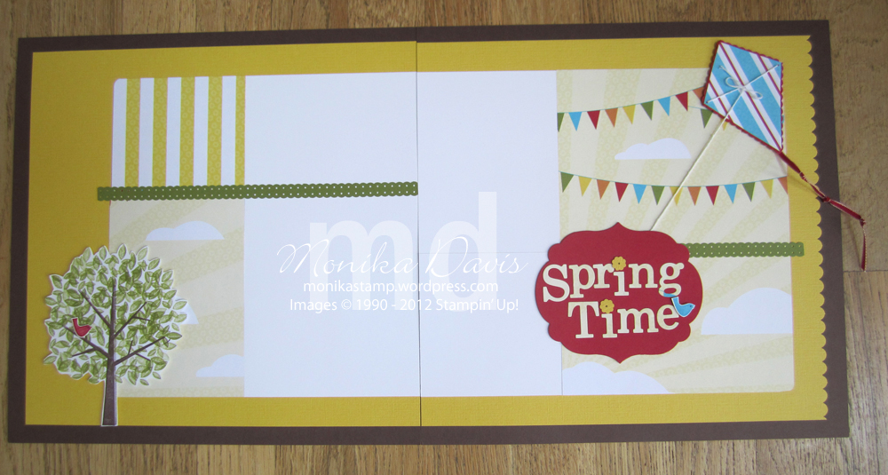 Spring Scrapbook with Tree of Friendship - Stamping Together At Monika ...