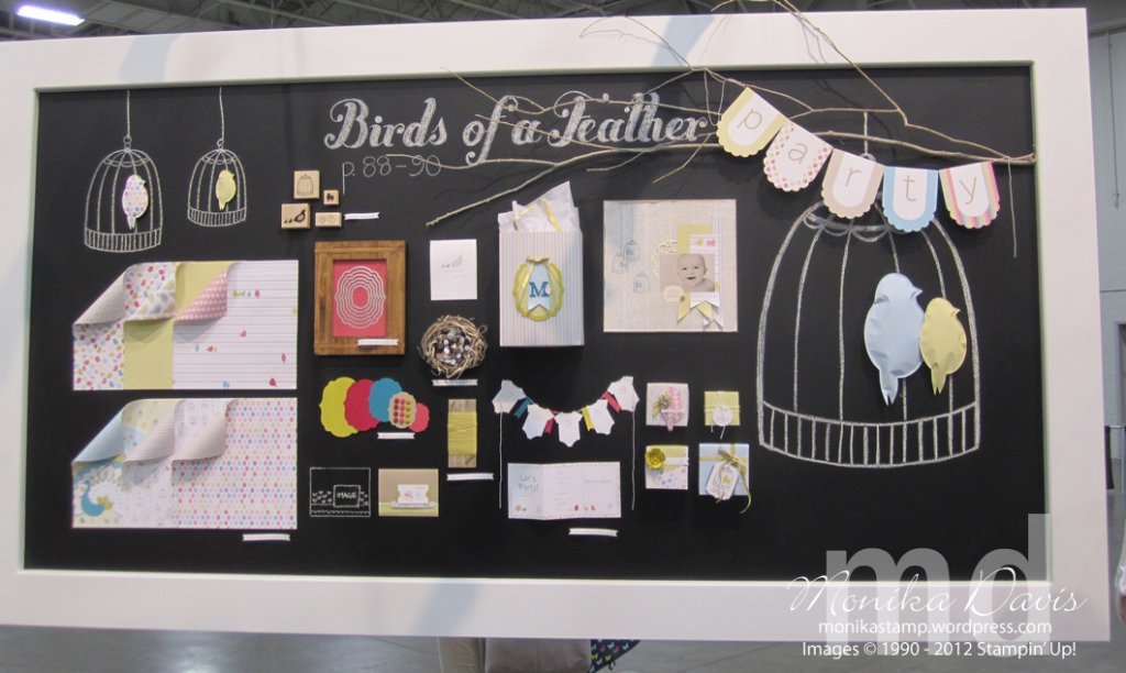 Convention Display Boards - Stamping Together At Monika's Place