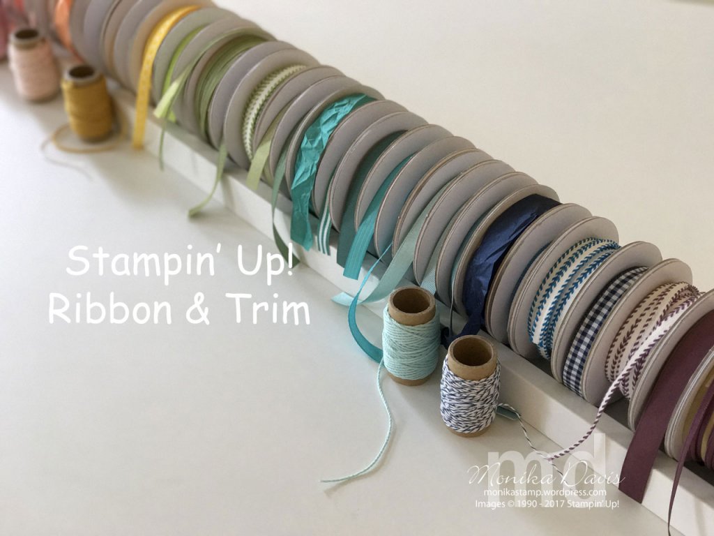 56 Brand New Stampin' Up! Ribbons - Stamping Together At Monika's Place