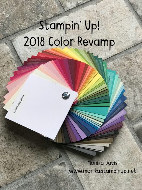 Stampin' Up! Colors in Rainbow Order - Stamping Together At Monika's Place